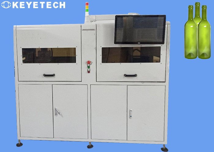 Threaded Necks Glass Defect Detects Containers With Visual Inspection System