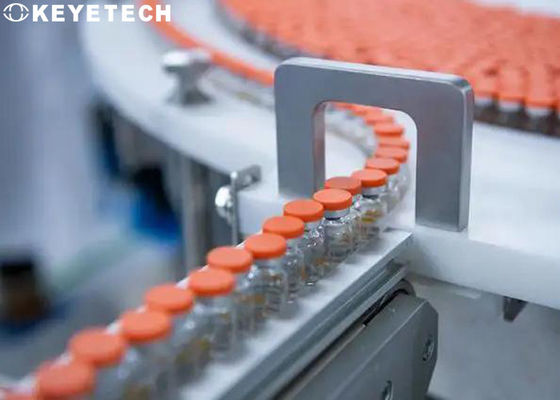 High Precision Ai Glass Bottle Inspection System for Penicillin Closures