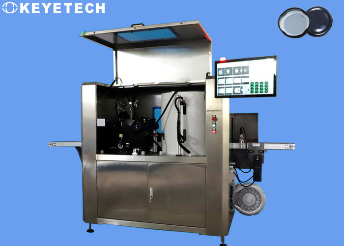 Solid Metal Lug Cap Visual Inspection System For Defect Detection