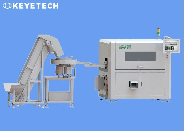Dropper Cap Camera Visual Inspection Machine HMI Touch Screen Support