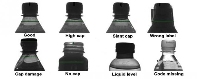 Oil Bottle Visual Inspection System with Data acquisition Module