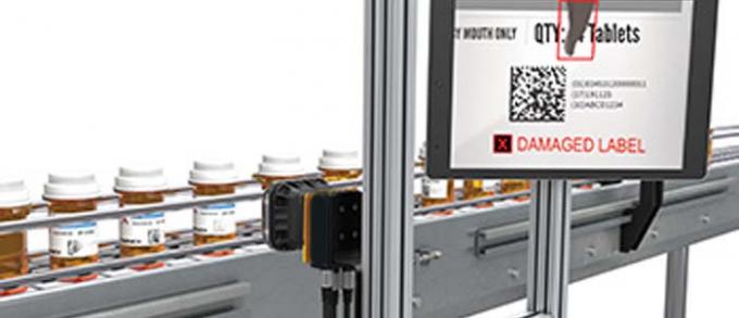 Packaging Inspection Equipment For Bottle Label Position Surface Checking