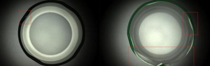 Solid Metal Lug Cap Visual Inspection System For Defect Detection